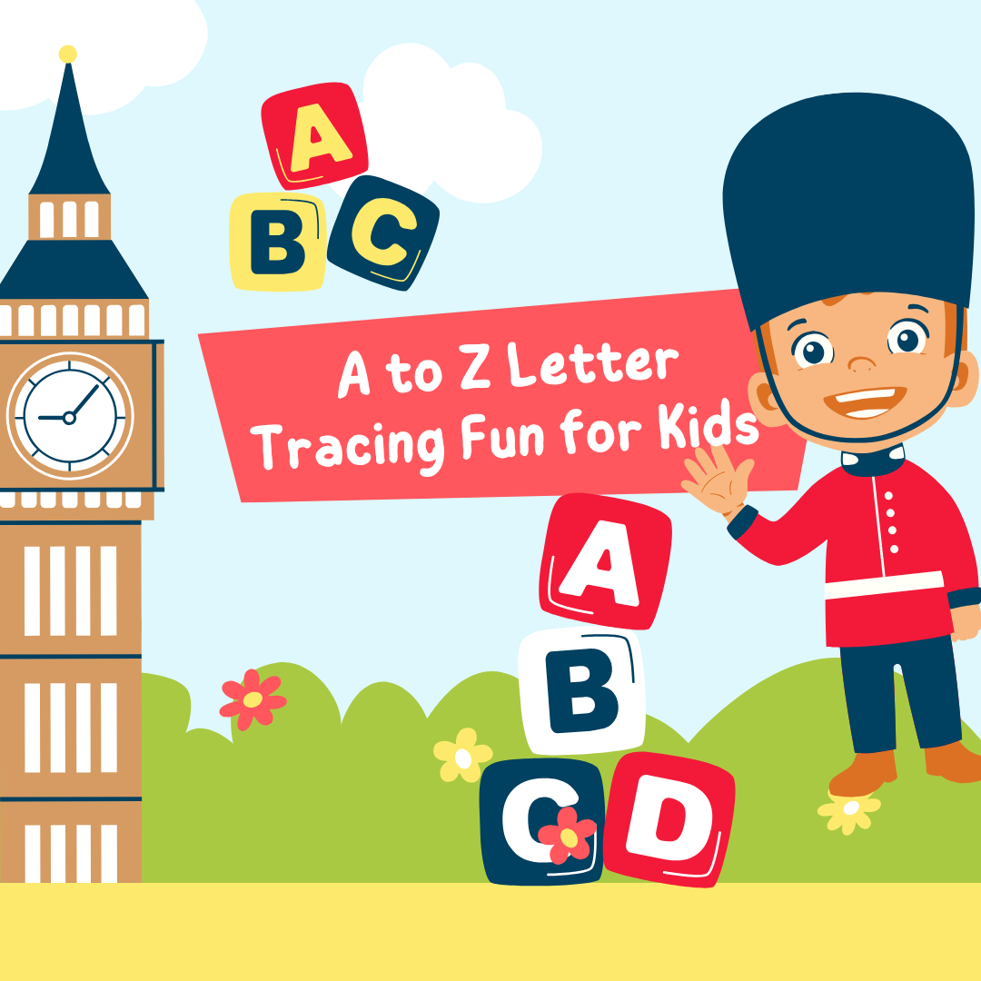 Trace and Write: A to Z Letter Tracing Fun for Kids